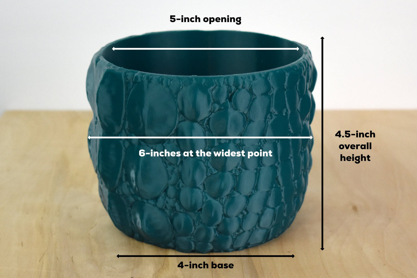 Medium Alligator Planter Decor, 6-inch Pot, Multiple Color Options, In ...